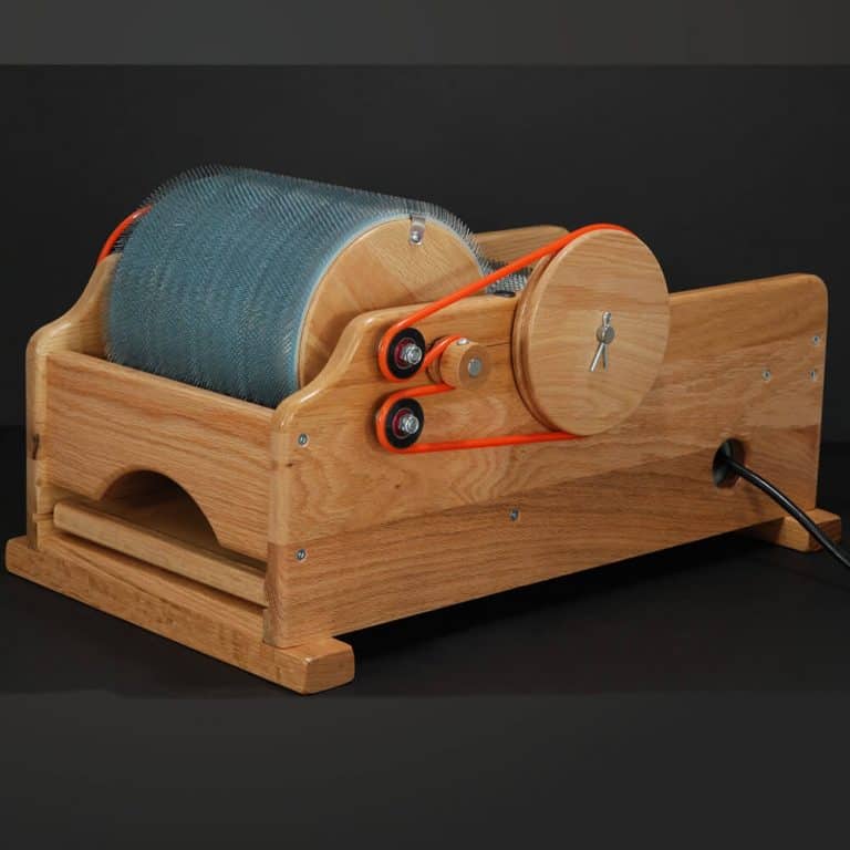 Electric Drum Carder | Elite Series Crankless | Motorized Drum Carder